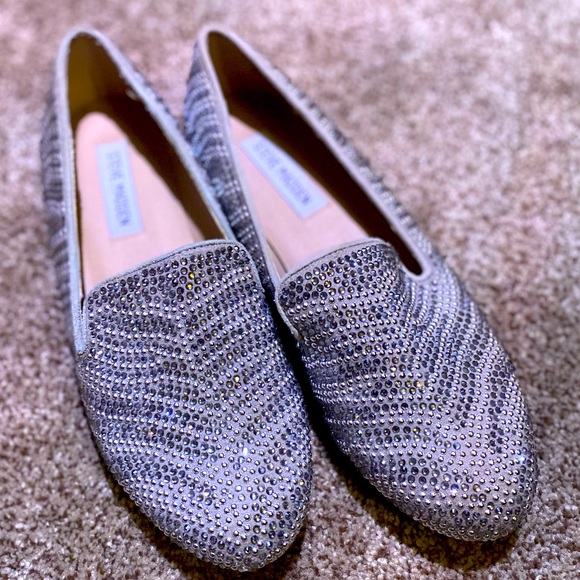 Steve Madden | Shoes | Steve Madden Jewel Rinestone Flatsloafers | Poshmark